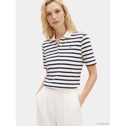 Tommy Hilfiger Damen Poloshirt &raquo;1985 REG PIQUE POLO&laquo; mit Logo-Stickerei, Seitenschlitze, Regular Fit blau S (36/38)