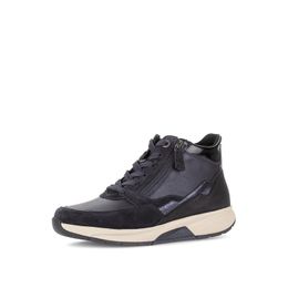 Rollingsoft Damen rollingsoft Schn&uuml;rboots Keilabsatz, High Top-Sneaker mit herausnehmbarer Innensohle 36
