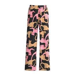 Calida Pyjamahose 'Sleep Over M&M' Damen Gr&ouml;&szlig;e L schwarz Sommerkleid