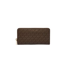 MICHAEL Michael Kors Wallet 'Michael Kors Portefeuille Continental Jet Set Slim Marron' female size One size Brown