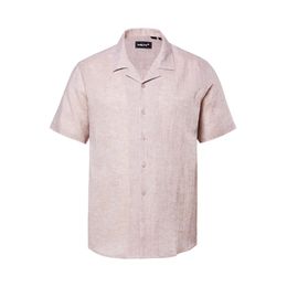 Men Plus Button Up Shirt male size 6XL Rose