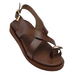 Limoya Sandals 'Jolie' female size 36 Chestnut brown
