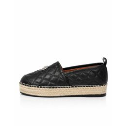 Philipp Plein Espadrilles ' Skull ' female size 42 Black