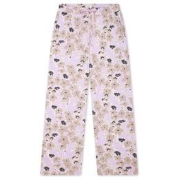Schiesser Pyjamahose ' Mix Relax ' Damen Gr&ouml;&szlig;e S beige / flieder / schwarz Sommerkleid