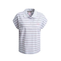 Smith & Soul Smith&soul Oversize Poloshirt aus Pikee mit Streifenmuster Damen Gr&ouml;&szlig;e S hellblau