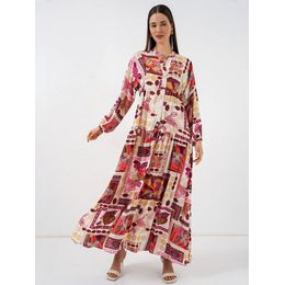 Bigdart Kleid 'Maxi' Damen Gr&ouml;&szlig;e 40 orange Sommerkleid
