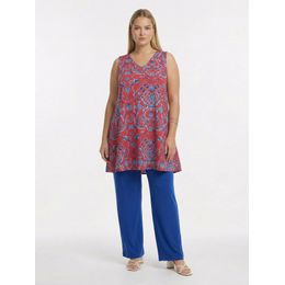 Yoek Top female size XXL/XXXL Blue / Light red