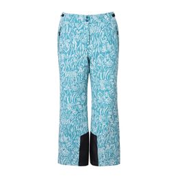 Ulla Popken Hose Damen Gr&ouml;&szlig;e 4XL blau / schwarz / wei&szlig;