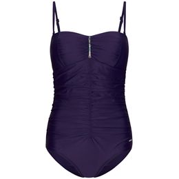 PASTUNETTE Shapingbadeanzug 'Bandeau swimsuit' Damen Gr&ouml;&szlig;e S/M dunkelblau