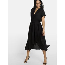 bonprix Kleid Damen Gr&ouml;&szlig;e 52 schwarz Sommerkleid