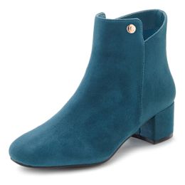 Lascana Damen Stiefelette, petrol, Gr&ouml;&szlig;e 35