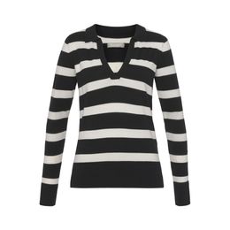 Tamaris Pullover Damen Gr&ouml;&szlig;e XS/S schwarz / wei&szlig;