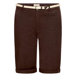 Cartoon Bermuda mit Bindeg&uuml;rtel Damen Gr&ouml;&szlig;e 40 dunkelbraun