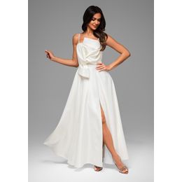 Ombre Kleid 'LA-OM-DLR004' Damen Gr&ouml;&szlig;e 38 ecru Sommerkleid