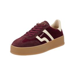 Gant Sneaker Damen Gr&ouml;&szlig;e 39 rot / wei&szlig; Sommerschuhe