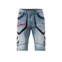 Cipo & Baxx CIPO & BAXX Jeans male size 36 Blue / Red / Black
