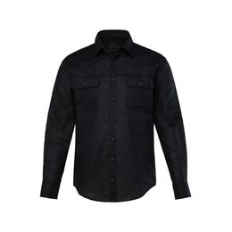 JP1880 Button Up Shirt male size 5XL Black