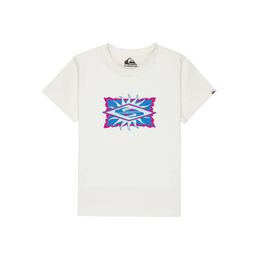 Quiksilver T-Shirt ' Ev Starfish Stamp ' Jungen Gr&ouml;&szlig;e 110 blau / pink / wei&szlig;