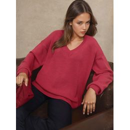 Hiccup Pullover Damen Gr&ouml;&szlig;e L kirschrot