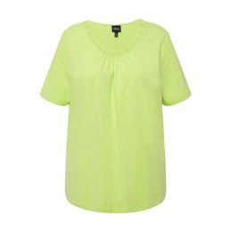 Ulla Popken Bluse Damen Gr&ouml;&szlig;e L/XL hellgr&uuml;n