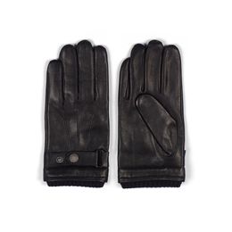 Howard London Fingerhandschuhe 'Leather Gloves Smith Black' Herren Gr&ouml;&szlig;e M/L schwarz