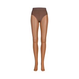 Nur Die Feinstrumpfhose 'Hello Sunshine' Damen Gr&ouml;&szlig;e M beige / chamois / gold