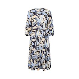 soyaconcept Kleid Damen Gr&ouml;&szlig;e 36 beige / blau / dunkelblau Sommerkleid