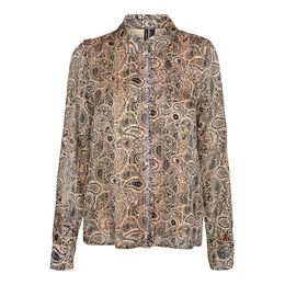 V&eacute;ro Moda VERO MODA Blouse female size S mottled beige