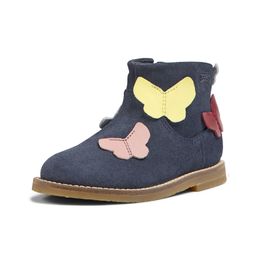 Camper Stiefeletten 'Savina' M&auml;dchen Gr&ouml;&szlig;e 23 dunkelblau / gelb