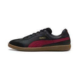 Puma Sneaker 'King 21' Herren Gr&ouml;&szlig;e 40.5 gold / grenadine / schwarz Sommerschuhe