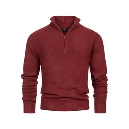 INDICODE Jeans Pullover 'Lokant' Herren Gr&ouml;&szlig;e M bordeaux