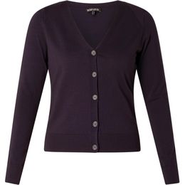 Base Level Strickjacke Damen Gr&ouml;&szlig;e 4XL dunkelblau