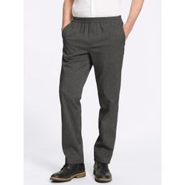 Br&uuml;hl Br&uuml;hl Herren Schlupfhose mit Easy Care-Ausr&uuml;stung, schoko-gestreift, Gr&ouml;&szlig;e 31
