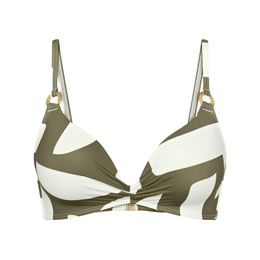 Triumph Bikini Top ' Summer Allure ' female size 85 Khaki
