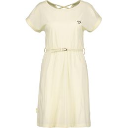 alife and kickin Alife & Kickin Kleid 'NoraAK' Damen Gr&ouml;&szlig;e 40 hellgelb