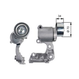 GATES Riemenspanner, Keilrippenriemen Spannrolle, DriveAlign&reg; t39140 f&uuml;r LEXUS