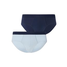 Hanro Slip 'Essentials' Herren Gr&ouml;&szlig;e S navy / hellblau