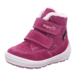 Superfit Stiefel 'Groovy 2.0' Jungen Gr&ouml;&szlig;e 25 dunkelpink / wei&szlig;