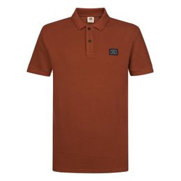 PETROL INDUSTRIES Shirt Herren Gr&ouml;&szlig;e XXXL orange / schwarz