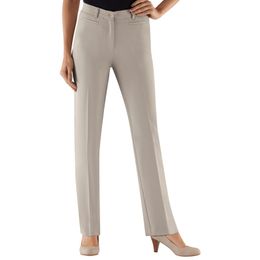 WITT Damen Hose in knitterarmer Qualit&auml;t, Stretch, stein, Gr&ouml;&szlig;e 235