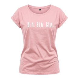 Makaya Shirt 'Bla Bla Bla' Damen Gr&ouml;&szlig;e XXXL pink