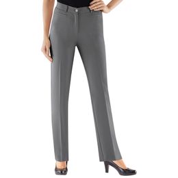 WITT Damen Hose in knitterarmer Qualit&auml;t, Stretch, hellgrau, Gr&ouml;&szlig;e 195