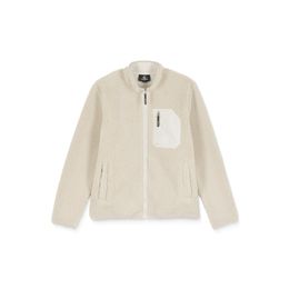 Volcom Fleece Jacket 'Muzzer Fuzzar' male size XL Taupe