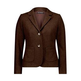 Betty Barclay Wollblazer mit aufgesetzten Taschen in Light Maroon | Gr.: 44