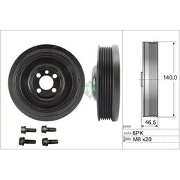 SCHAEFFLER INA Riemenscheibe, Kurbelwelle 544013820 f&uuml;r VW