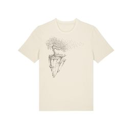 Life-tree Shirt 'Organic Fairwear Maple Island' Herren Gr&ouml;&szlig;e S naturwei&szlig;