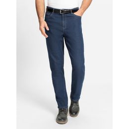 Marco Donati Herren 5-Pocket-Jeans in Baumwoll-Stretch-Qualit&auml;t, blue-stone-washed, Gr&ouml;&szlig;e 60