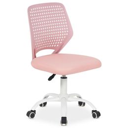 Idimex Kinderdrehstuhl, Pink, Textil, Mode, 47x89x46 cm, Arbeitszimmer, B&uuml;rost&uuml;hle, Jugendschreibtischst&uuml;hle & Kinderschreibtischst&uuml;hle