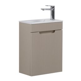 Badplaats G&auml;ste-Wc-M&ouml;belset, Kaschmir, Holz, Rechteckig, 40x53x22 cm, Badezimmer, Badezimmerschr&auml;nke, Waschtischkombinationen