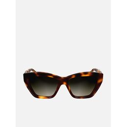 K by KARL LAGERFELD Karl Lagerfeld Sonnenbrille Damen Gr&ouml;&szlig;e 55 braun